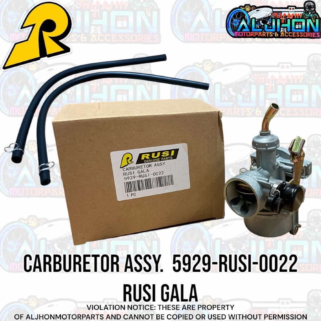 RUSI GALA / ROYAL CARBURETOR ASSY. 5929-RUSI-0022 | Shopee Philippines