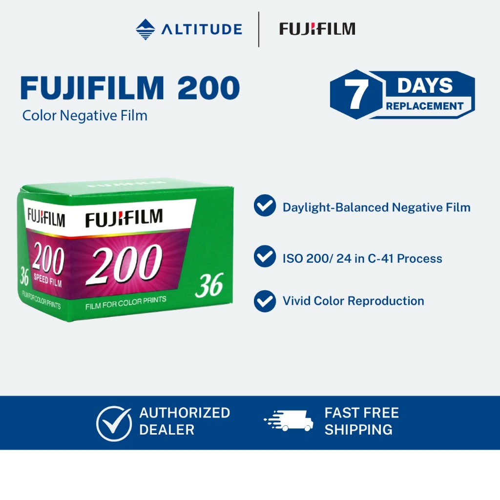 FUJIFILM 200 Color Negative Film | Shopee Philippines