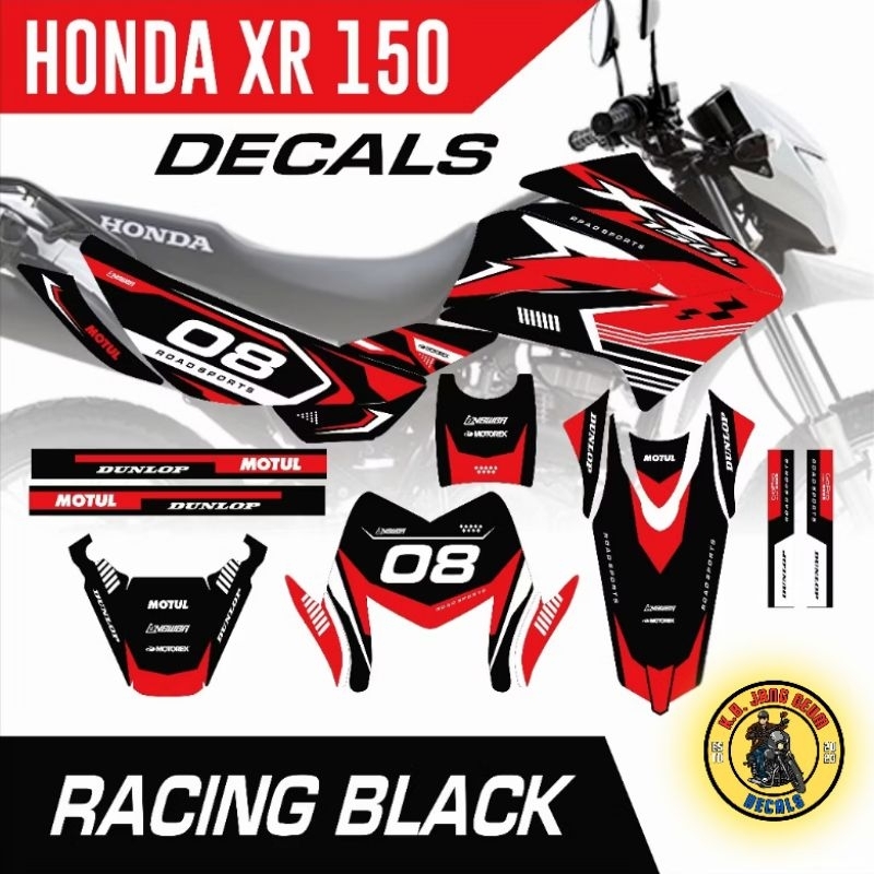 Honda XR 150L Full Body Decal Sticker Set | Shopee Philippines