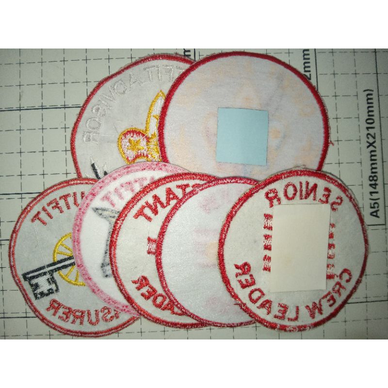 Scouts Leadership Position Patches 1 | Shopee Philippines