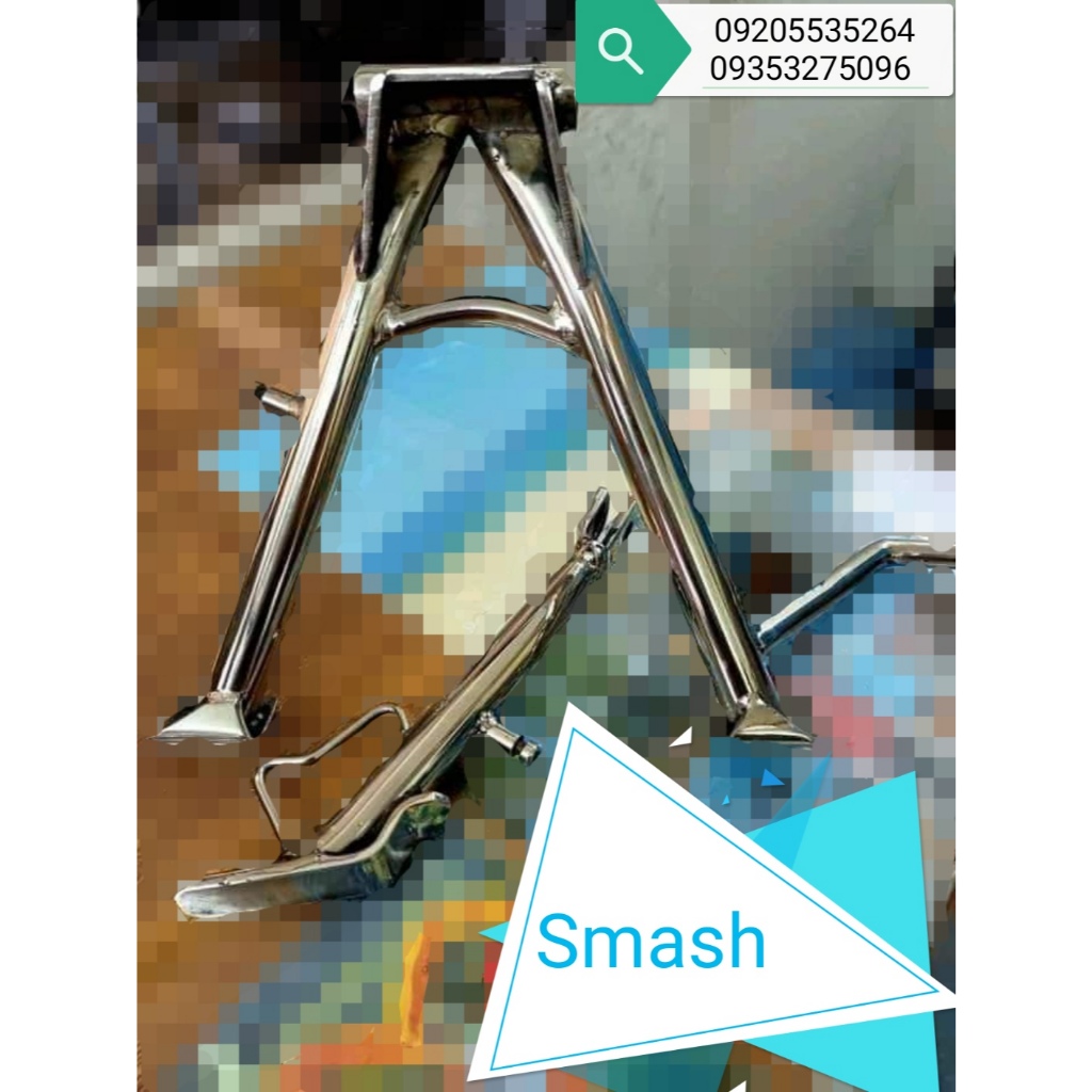 A.J SMASH 115/110 SUZUKI STAINLESS SIDE AND CENTER STAND | Shopee ...
