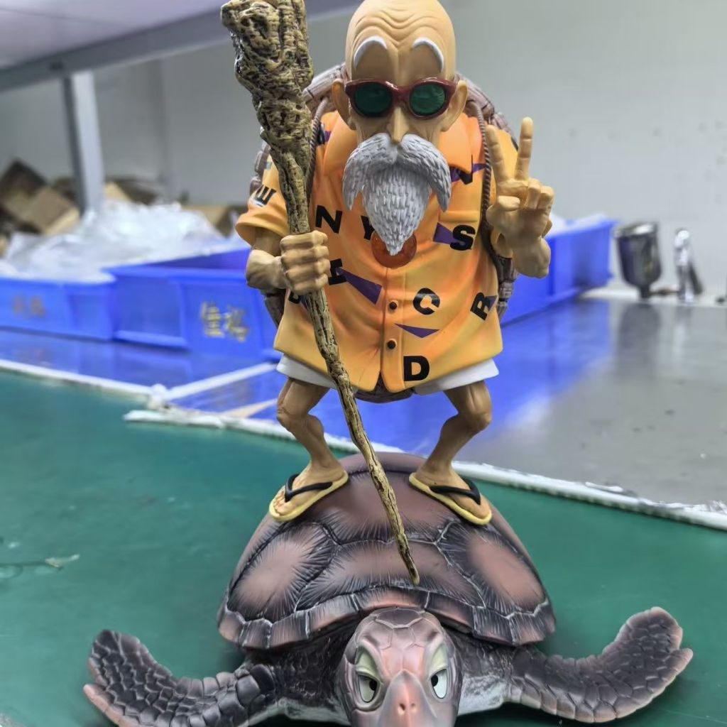 Dragon Ball Master Turtle Immortal Anime Statue GK Handheld Ornament ...
