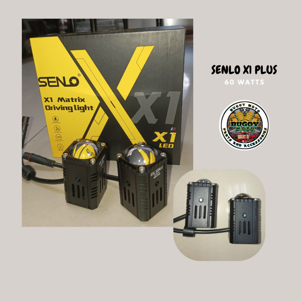 SENLO MINI DRIVING LIGHTS X1 PLUS T1 PLUS M1A PLUS 60 WATTS PIAA HORN ...