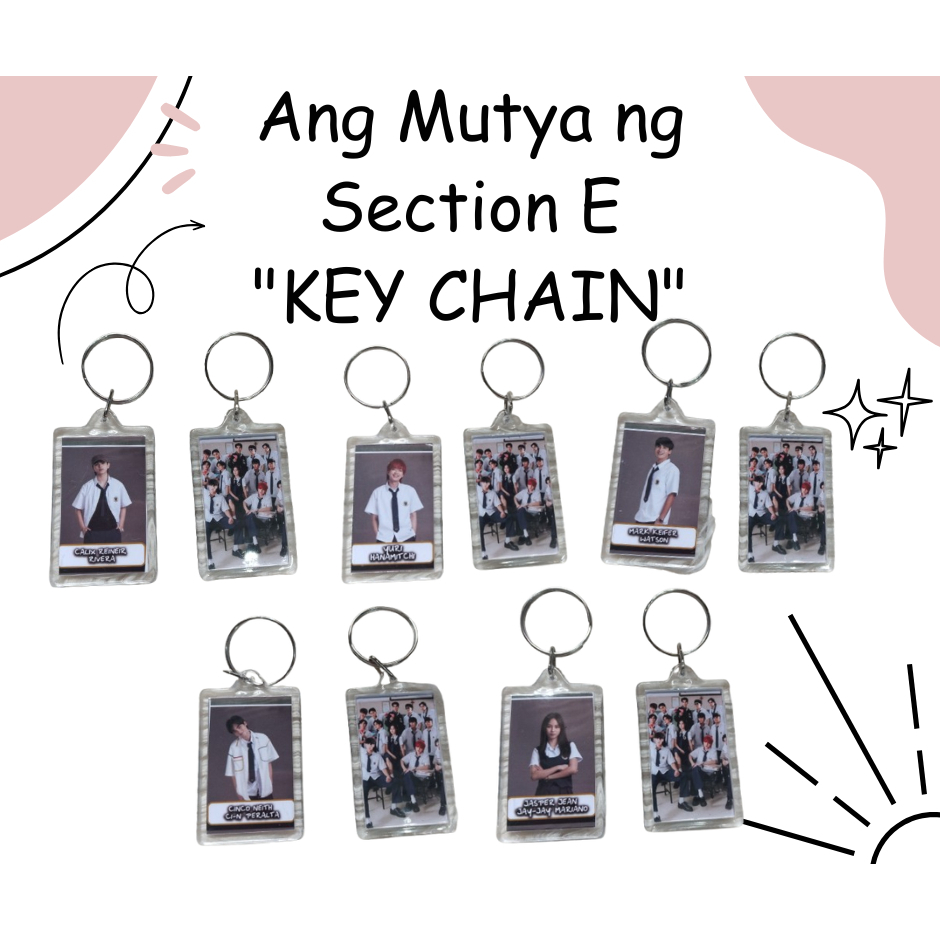 ang mutya ng section e keychain | Shopee Philippines