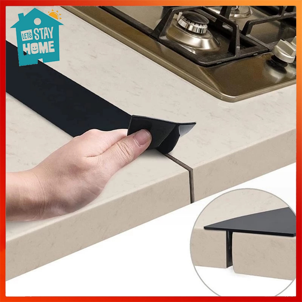 letshome Silicone Counter Gap Seals Heat Resistant Mat Oil Dust T ...