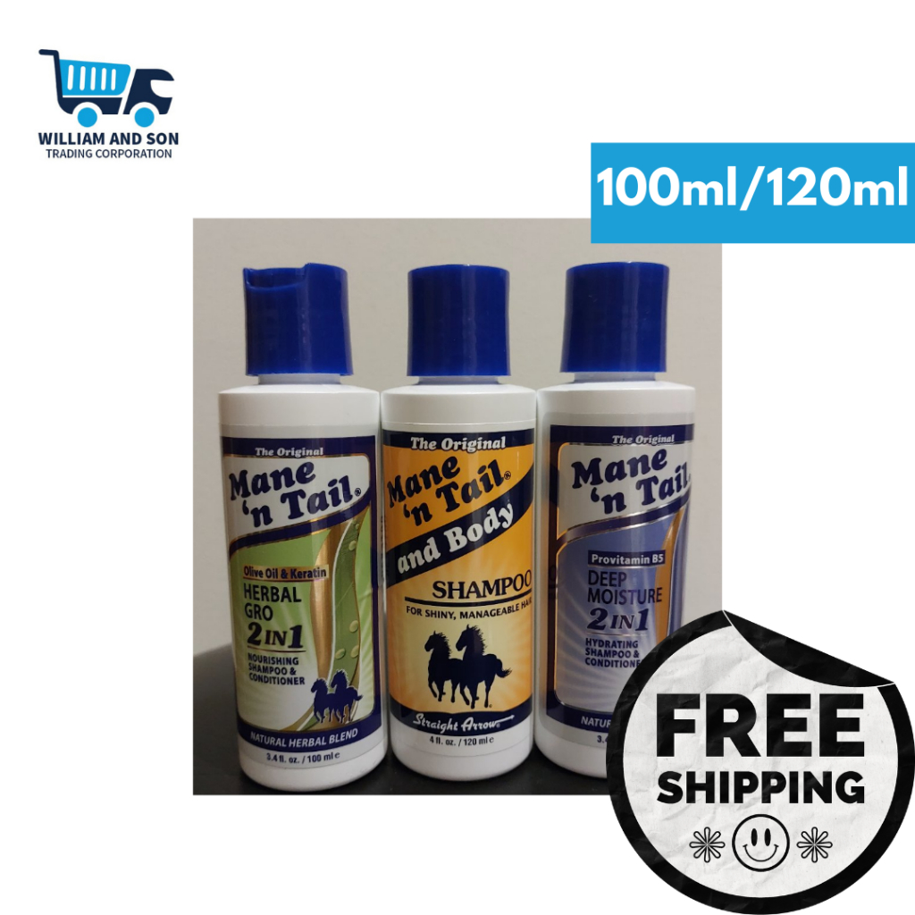 Mane 'N Tail Shampoo 120ml / 100ml | Shopee Philippines