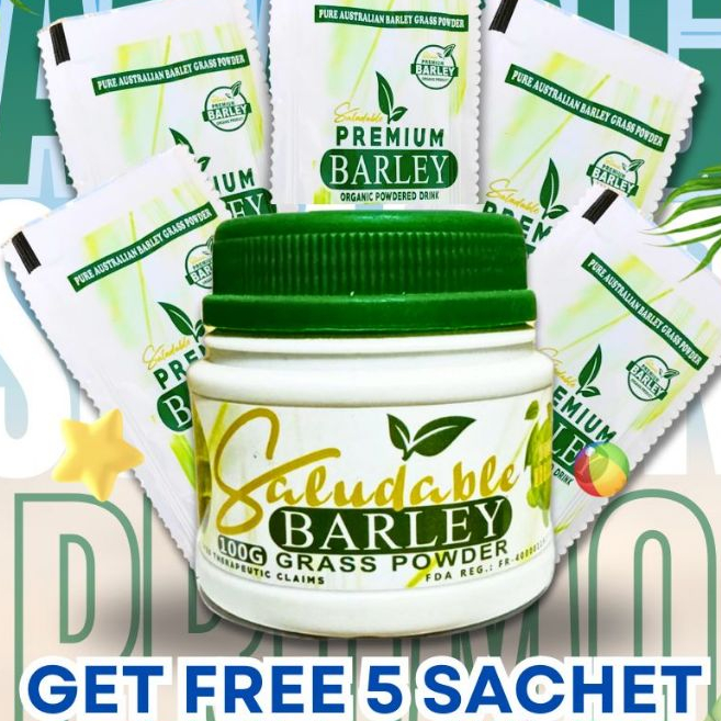 Saludable Premium Barley 100g | Shopee Philippines