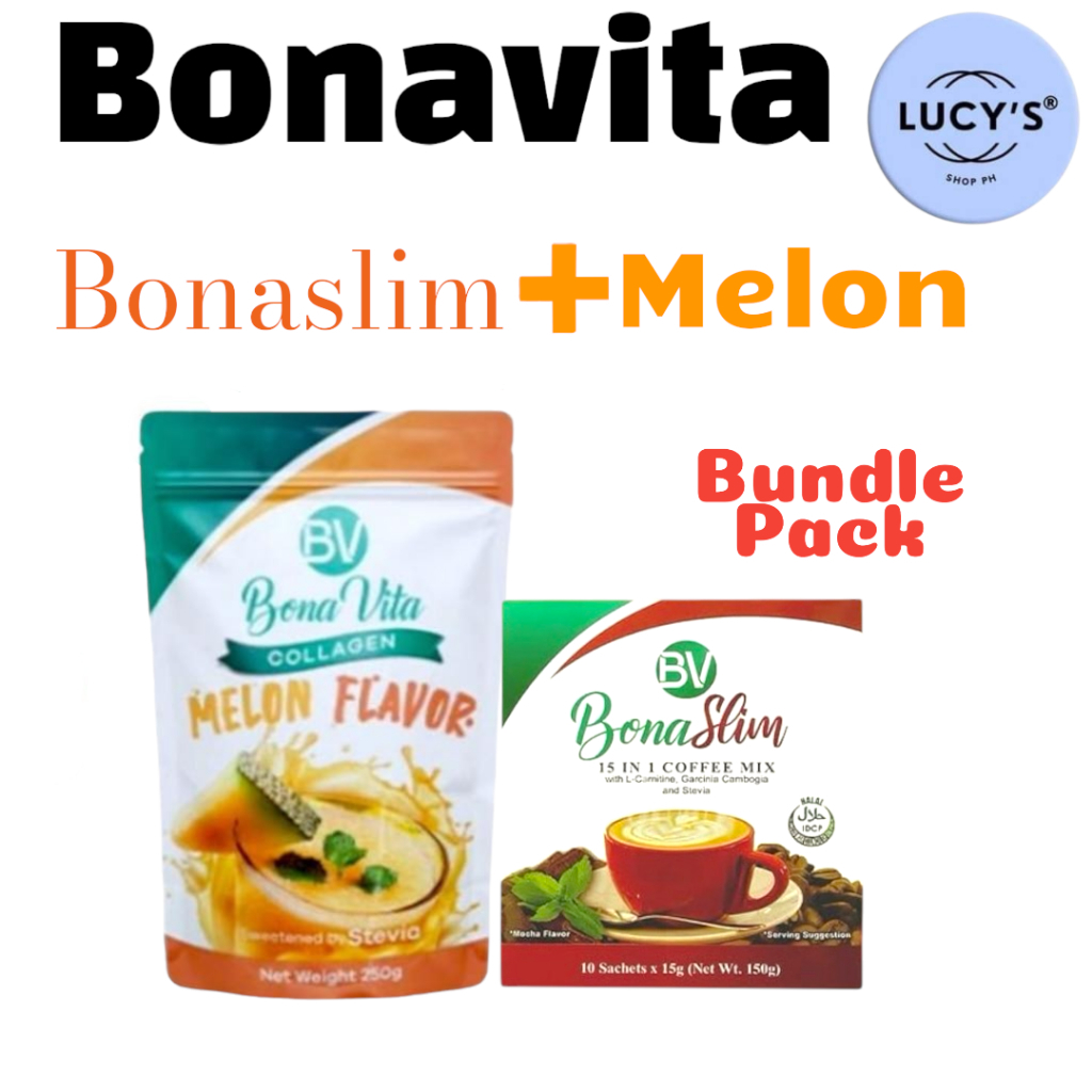 Bonavita BUNDLE PACK ( 1 Box Bonaslim 15 in 1 Coffee + 1 Pouch Bonavita ...