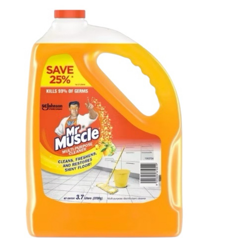 MR MUSCLE MULTI PURPOSE CLEANER 3.7LITERS | Shopee Philippines