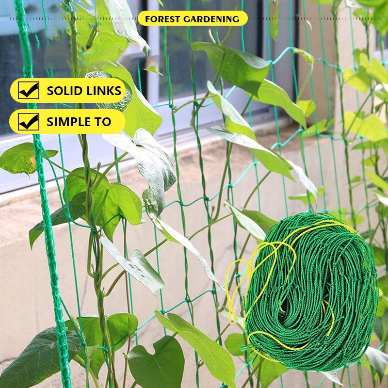 Garden durable nylon trellis net support for climbing vine plants Plant ...