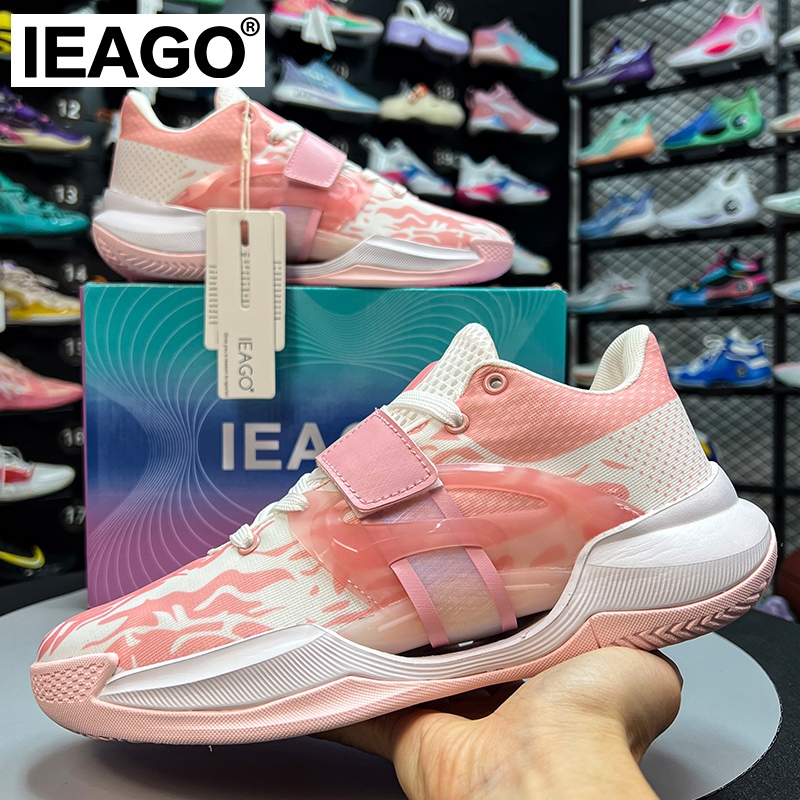 IEAGO Original Klay Thompson Splash 5 Men's Spike Basketball Shoes ...