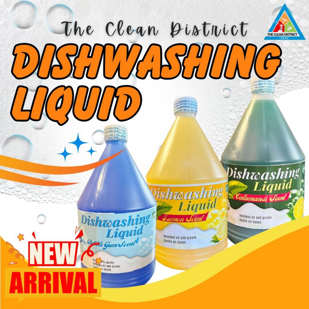 DISHWASHING LIQUID 1G (THE CLEAN DISTRICT) | Shopee Philippines