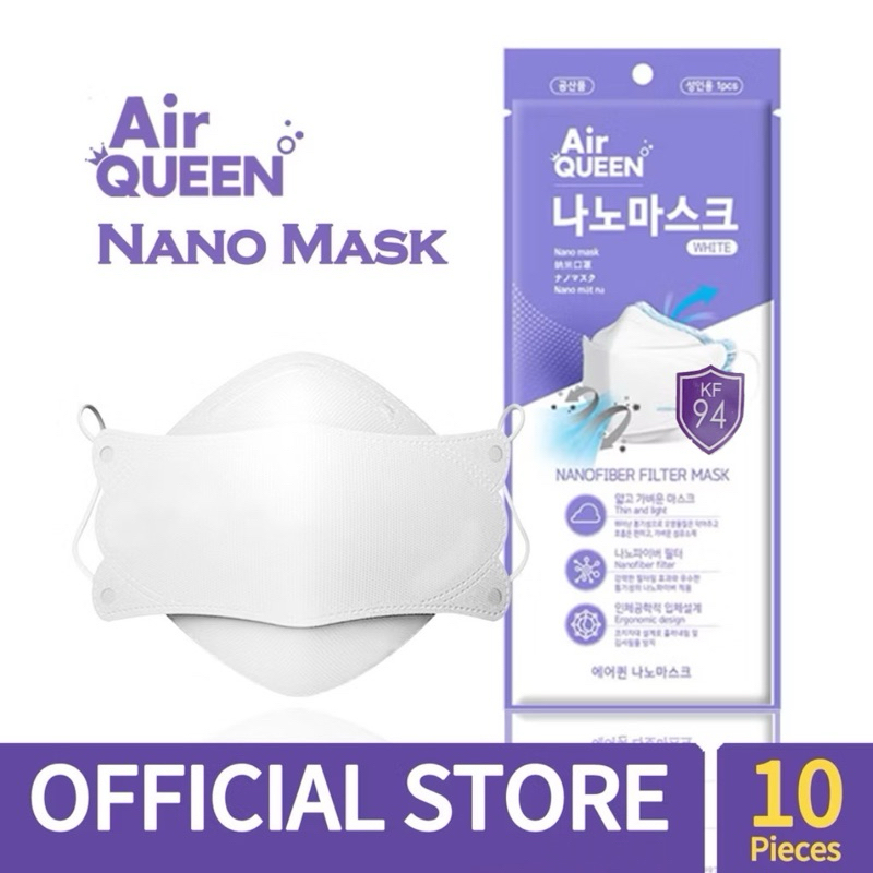 Air Queen Nano Fiber Mask 10 Piece Bundle | Shopee Philippines