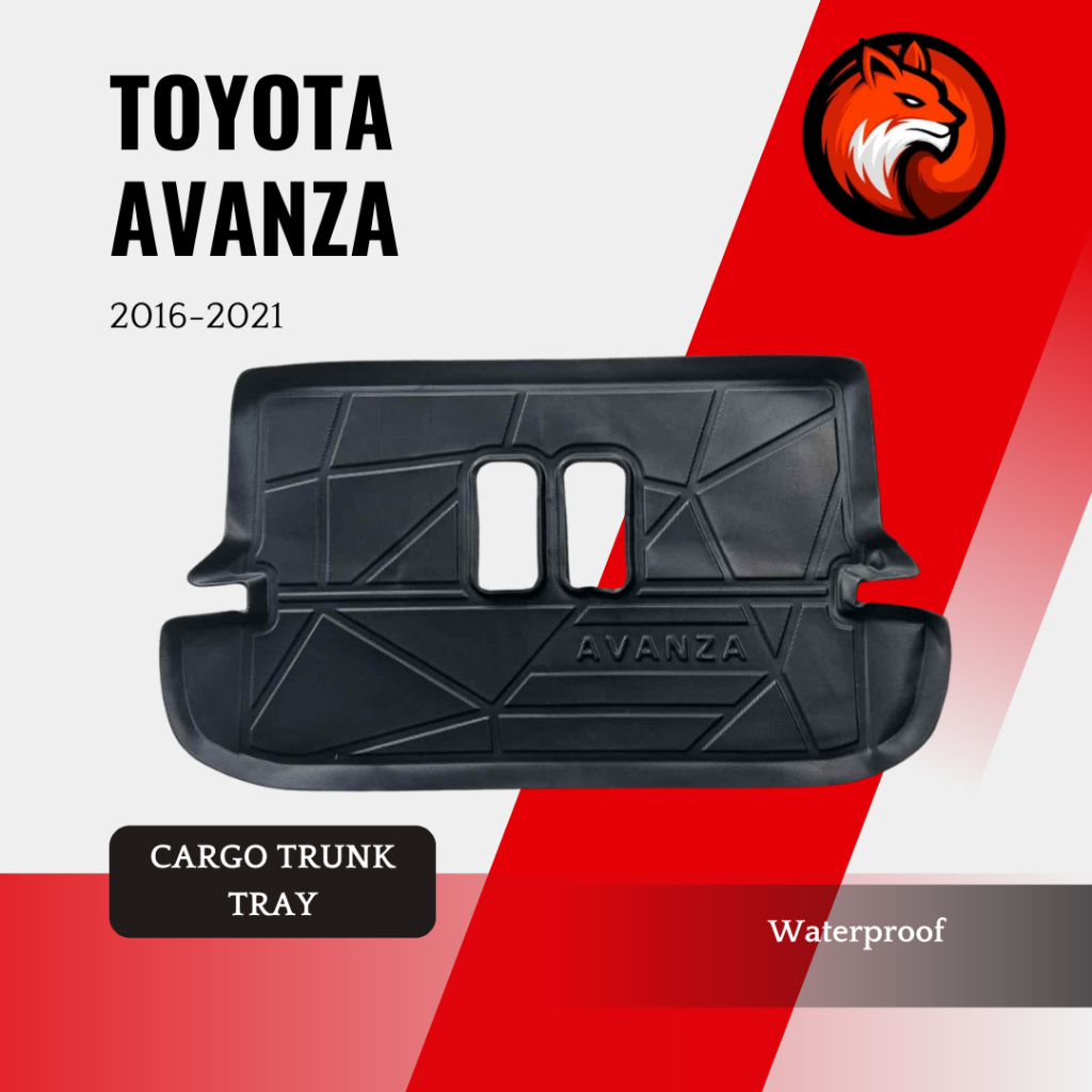 Toyota Avanza 2014-2021 Premium Cargo Trunk Tray Car Matting, interior ...