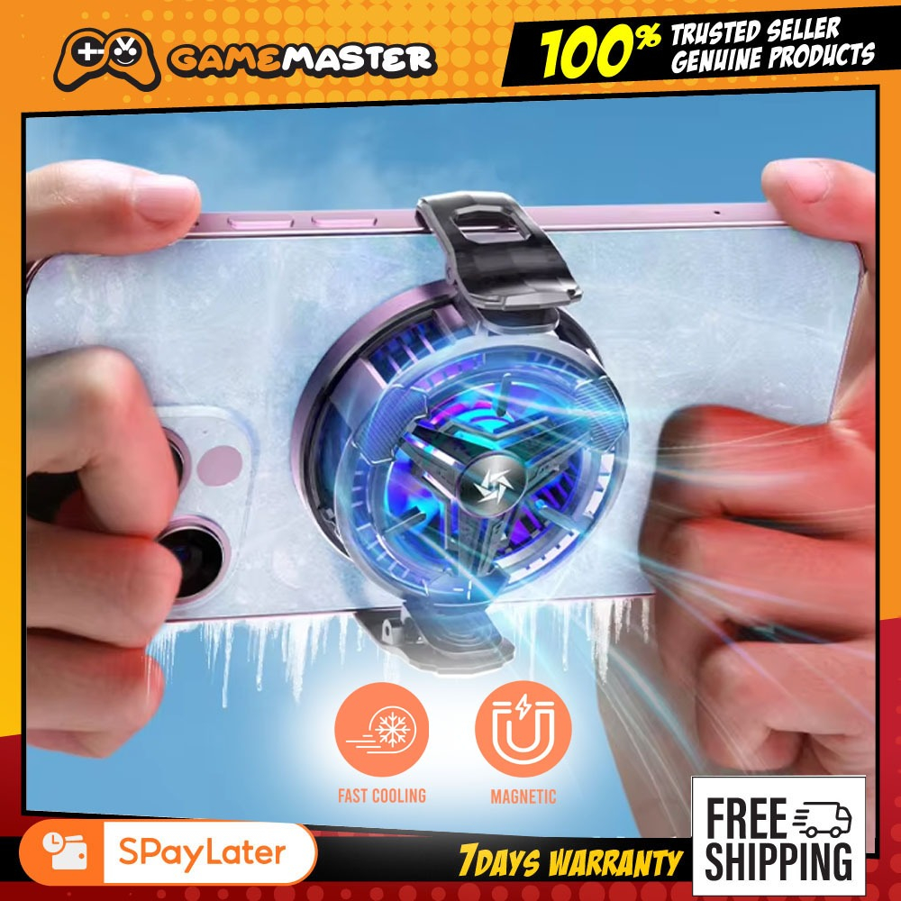 10W Radiator Phone Cooler Strong Magnetic Cooling Fan for Phone Tablet ...