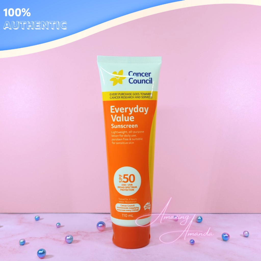 Cancer Council Everyday Value Sunscreen SPF50 110ml | Shopee Philippines