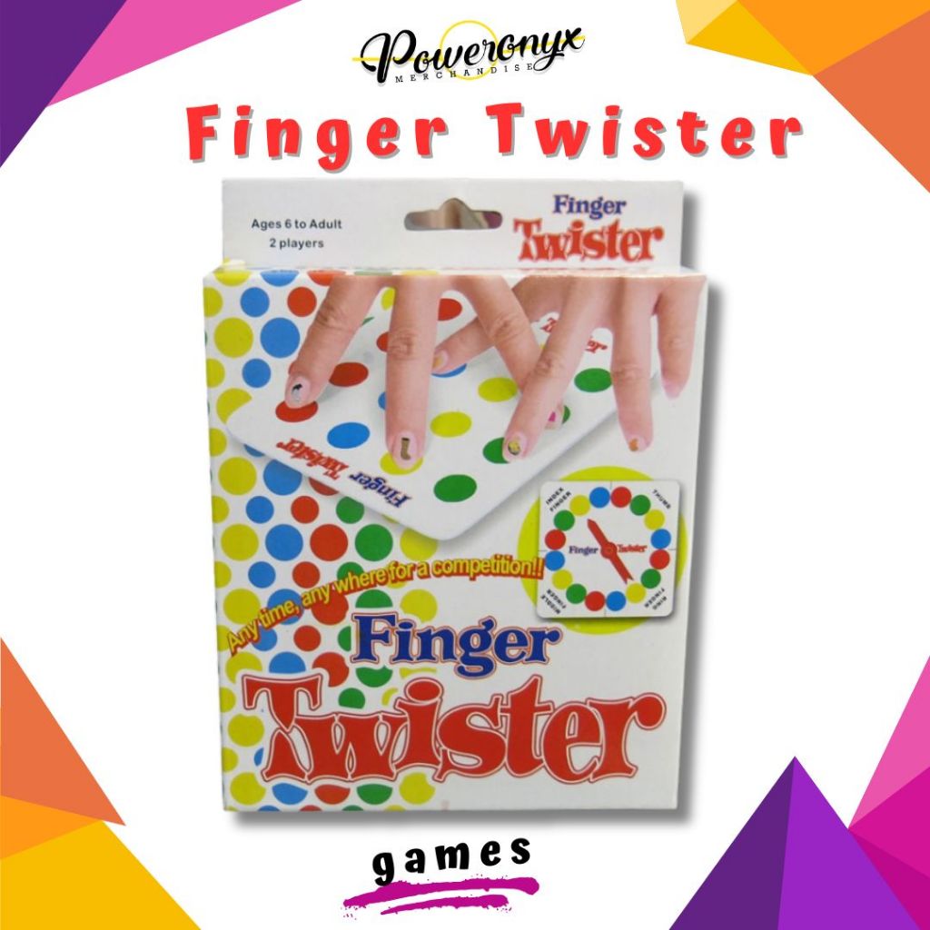 Finger Twister Party Game | Shopee Philippines