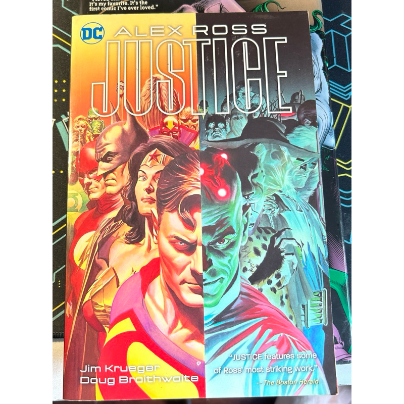 Justice Book by Alex Ross, Doug Braithwaite, and Jim Krueger | Shopee ...