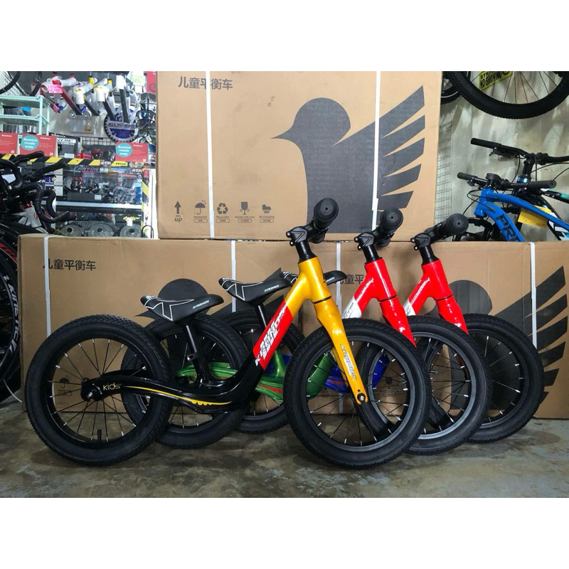 Balance Bike Kids Kronos M3 & M4 Bicycle Toddler Walker 12 & 14 inch ...