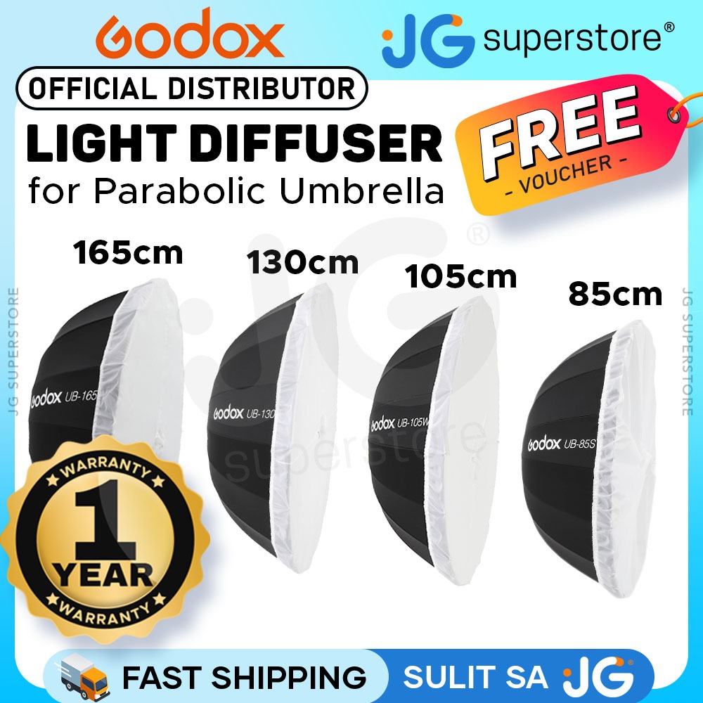 Godox Light Diffuser for Parabolic Umbrella (165/130/105/85CM ...
