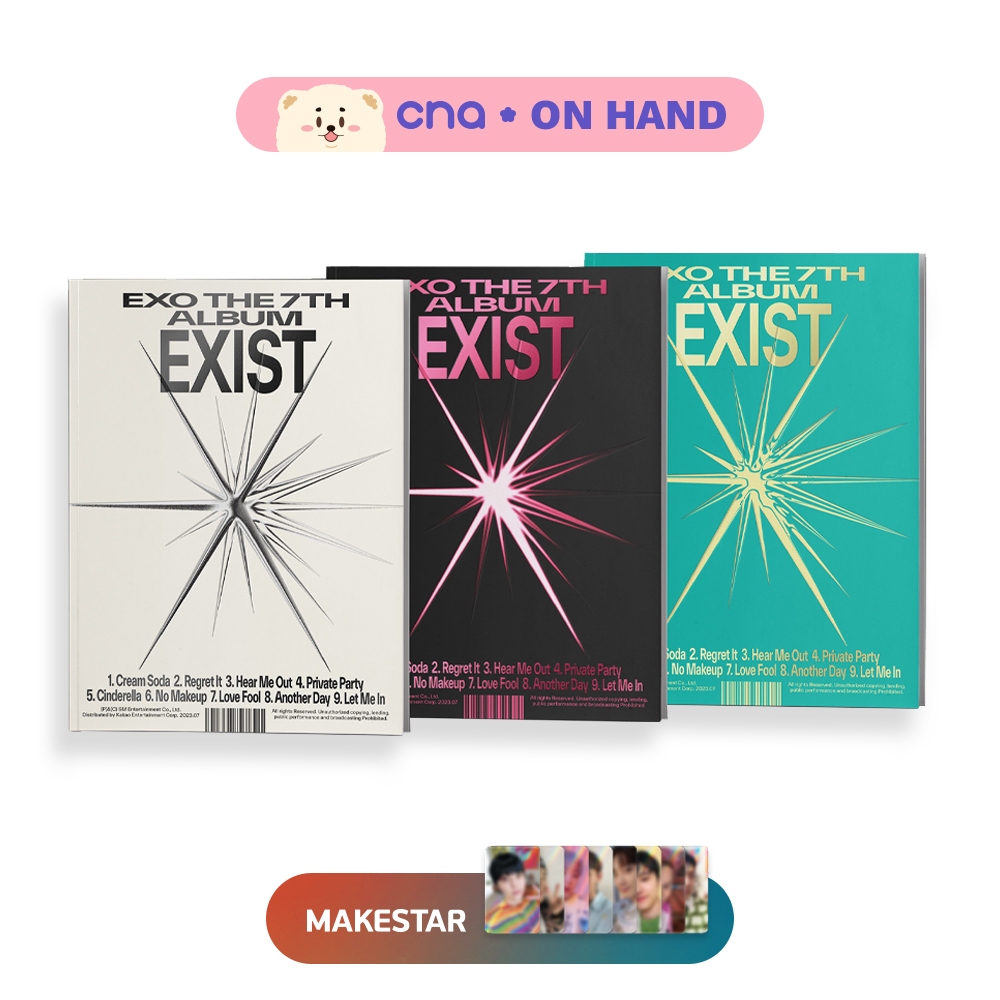 CNA EXO - Exist (Photobook Version) 7th Album | Shopee Philippines