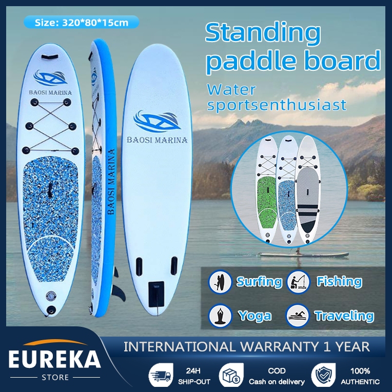 Inflatable Surfboard wakeboard Water SUP Standing Paddle Board Kayak ...