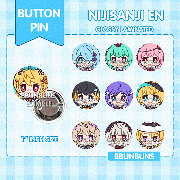 Nijisanji EN - Button Pin | Shopee Philippines