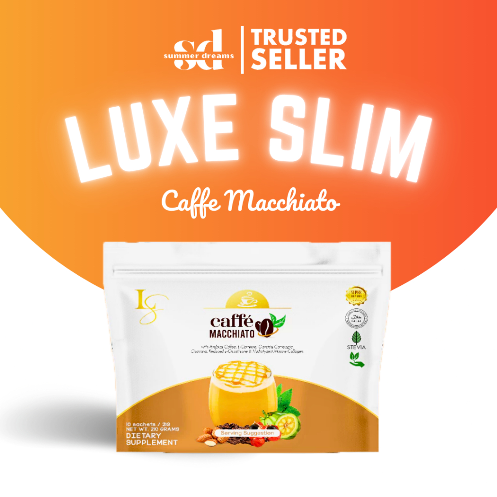 LUXE SLIM Caffe Macchiato Slimming Coffee Drink, Metabolism Boost ...