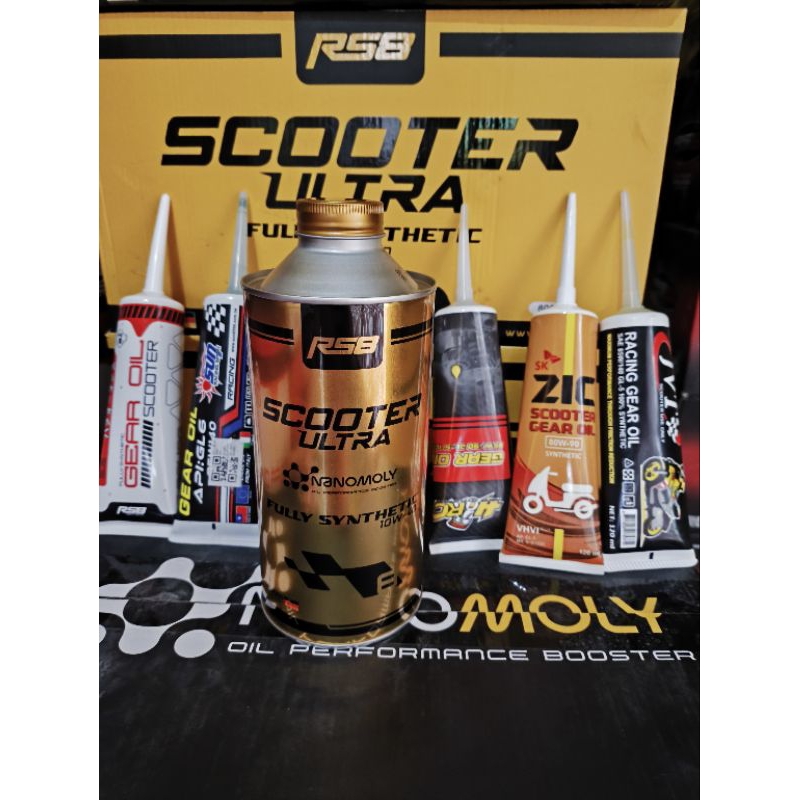 RS8 Ultra Scooter Fully Synthetic Engine oil (800 ml) and Gear Oil Set ...