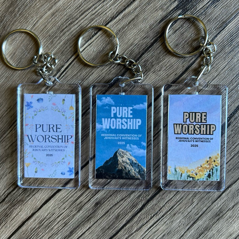 Pure Worship Regional Convention 2025 Keychain JW Keychain | Shopee ...