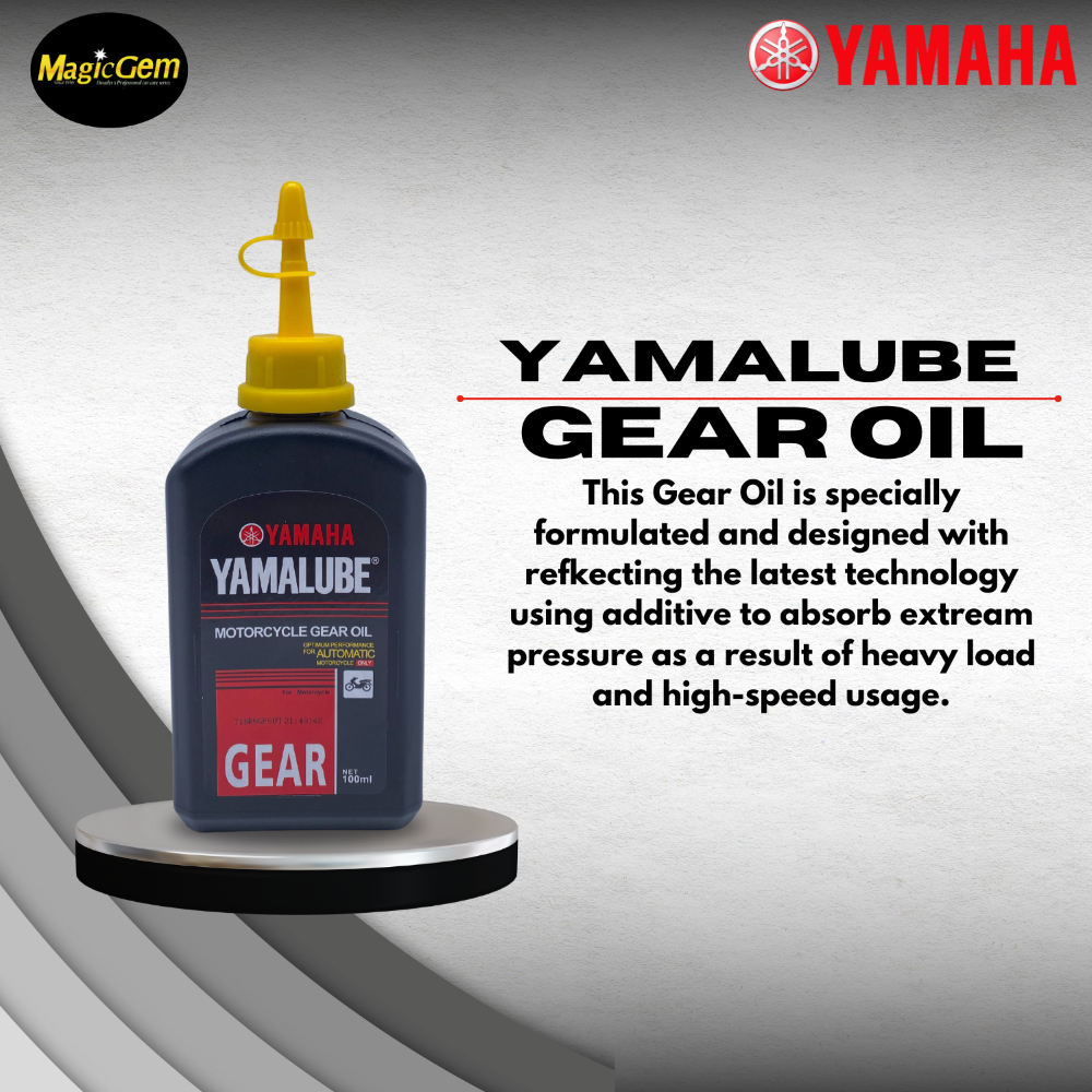 MG Yamaha Yamalube Genuine Motorcycle Gear Oil 100ml - Mio, Fino, Nmax ...