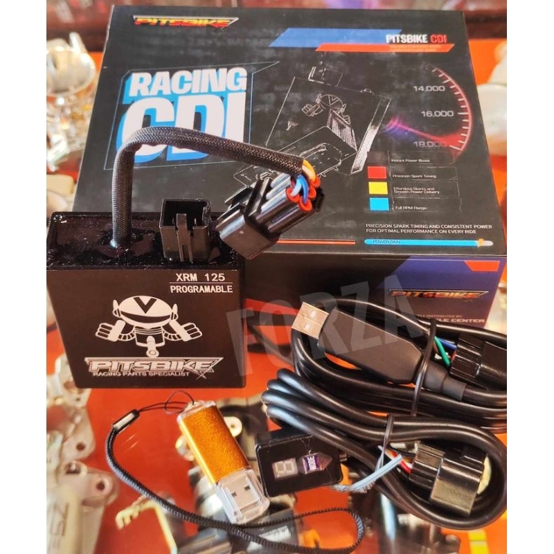 PITSBIKE XRM WAVE RS FURY 125 RACING CDI V3 4PINS PLUG IN PLAY ...