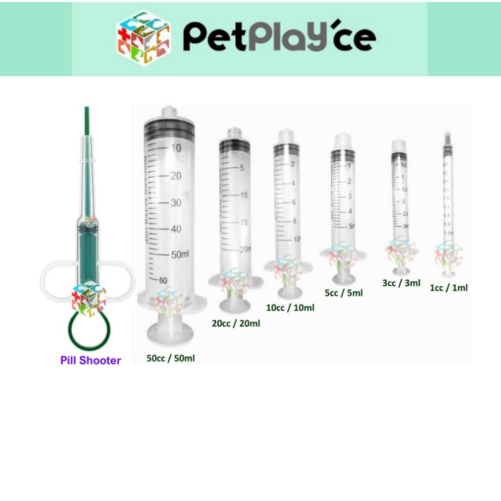 Syringe Sterile Disposable Plastic 1cc 3cc 5cc 10cc 20cc 30cc Pet ...