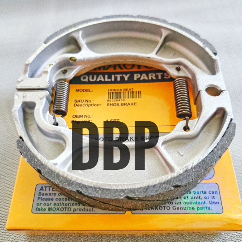 Brake shoe Universal Mio,Barako,Xrm,Beat f.i,Click125/150,Stx | Shopee ...
