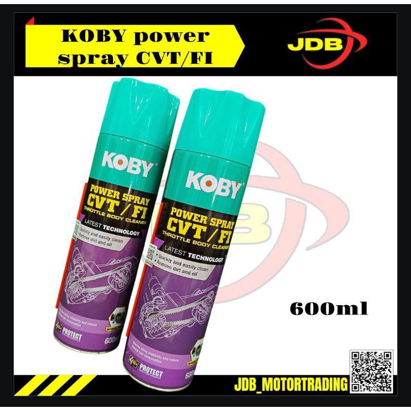 Koby Power Supply Cvt/Fi Throttle Body Cleaner (600ml) | Shopee Philippines