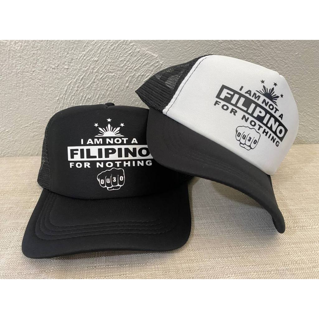 Duterte Cap Filipino Cap Net Cap Trucker Cap Unisex | Shopee Philippines