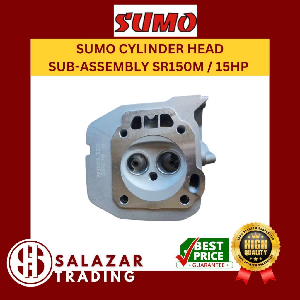 SUMO CYLINDER HEAD SR150M 15HP GASOLINE MARINE ENGINE | Shopee Philippines