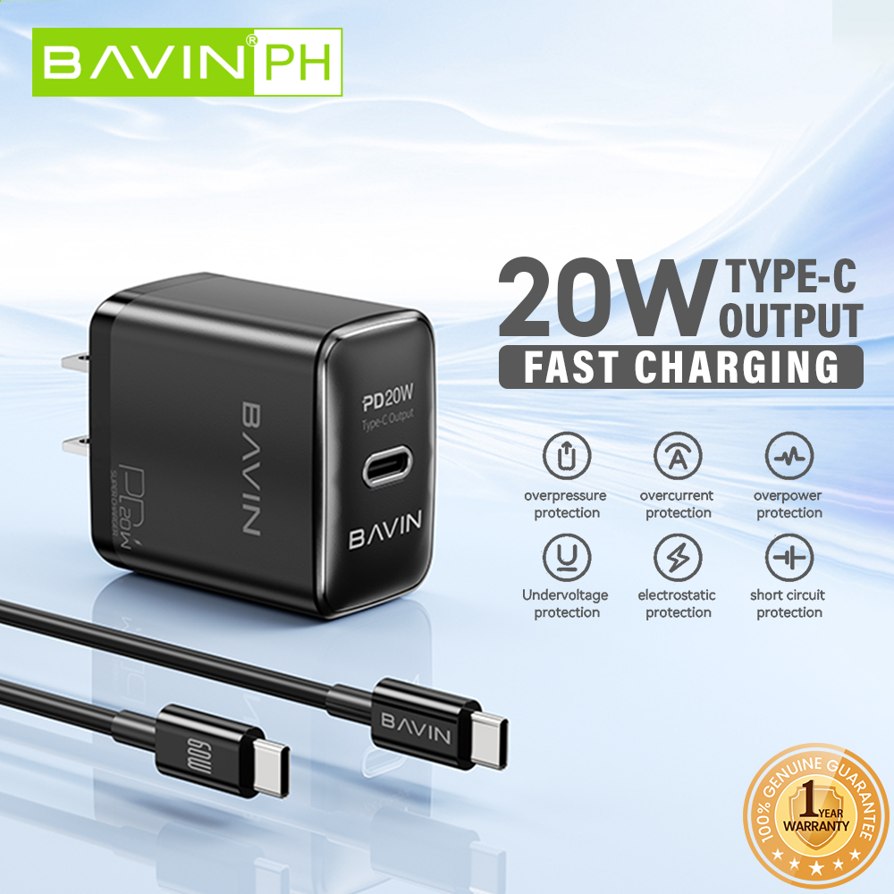 BAVIN PC2001 PD 20W Fast Charger High-Speed Power Universal ...