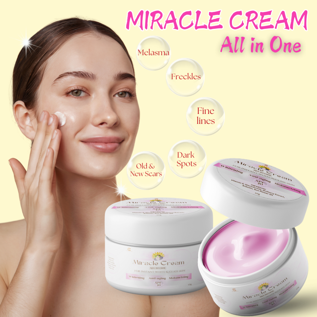 All-in-One Miracle Cream – Scar Remover, Melasma, Freckles, Fine Lines ...
