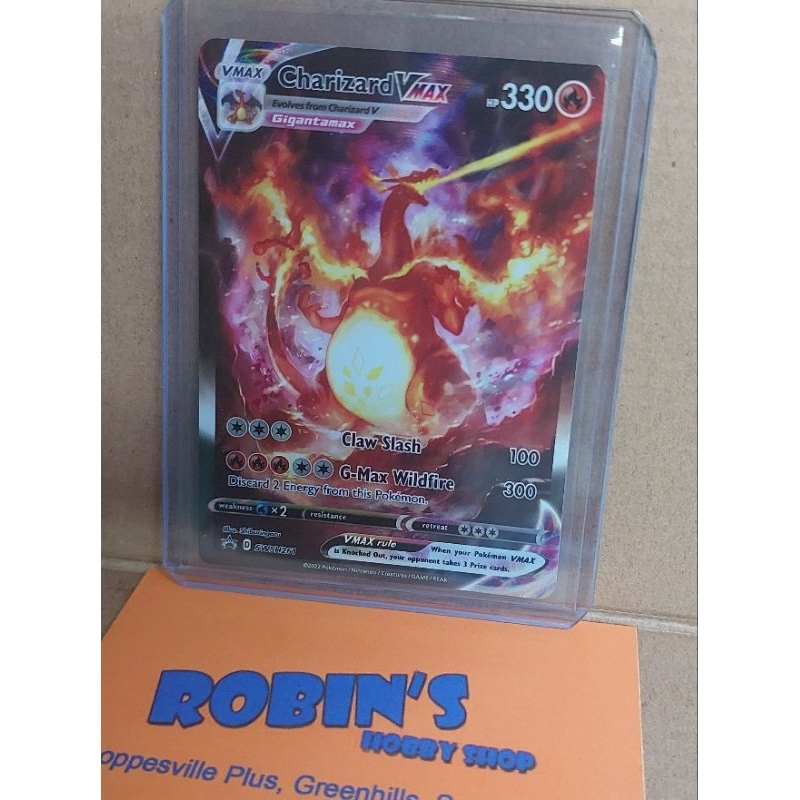 Pokemon Cards Charizard VMax SWSH261 Sword and Shield promo | Shopee ...