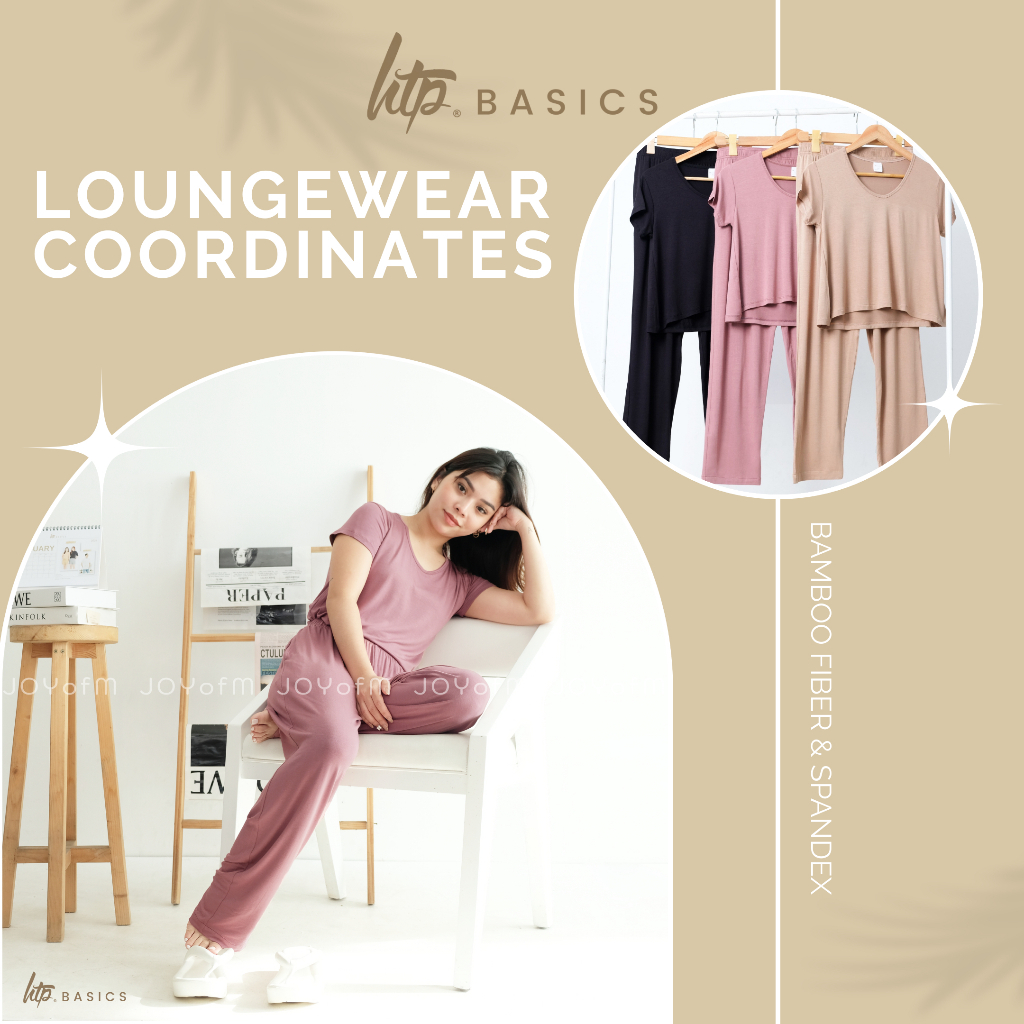 HTP Basics Loungewear Coordinates | Shopee Philippines