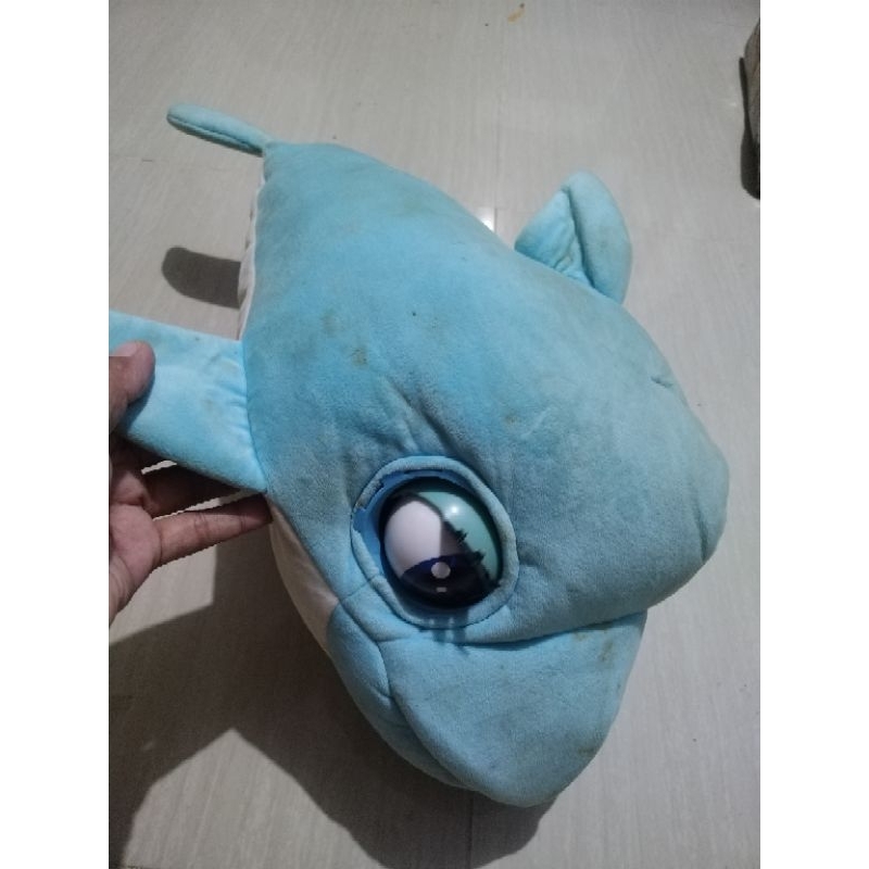 IMC Toy Blu Blu The Dolphin Large Interactive Toys Preloved from UK Box ...