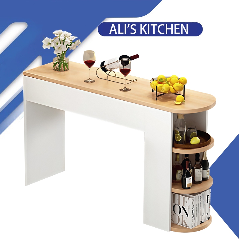 Ali's Kitchen Bar table narrow table home long table high foot bar ...