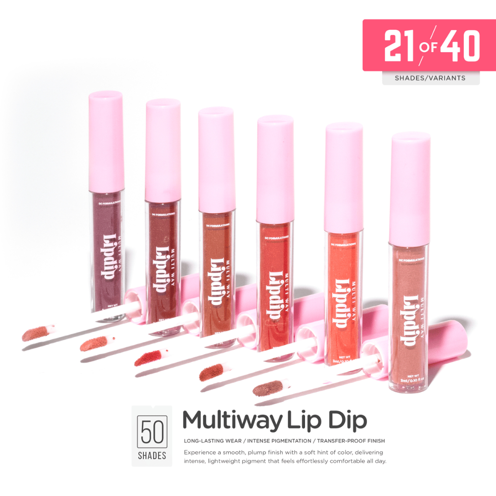 Multi Way Lip Dip (21 to 40) - DC Formulations 02 | Shopee Philippines