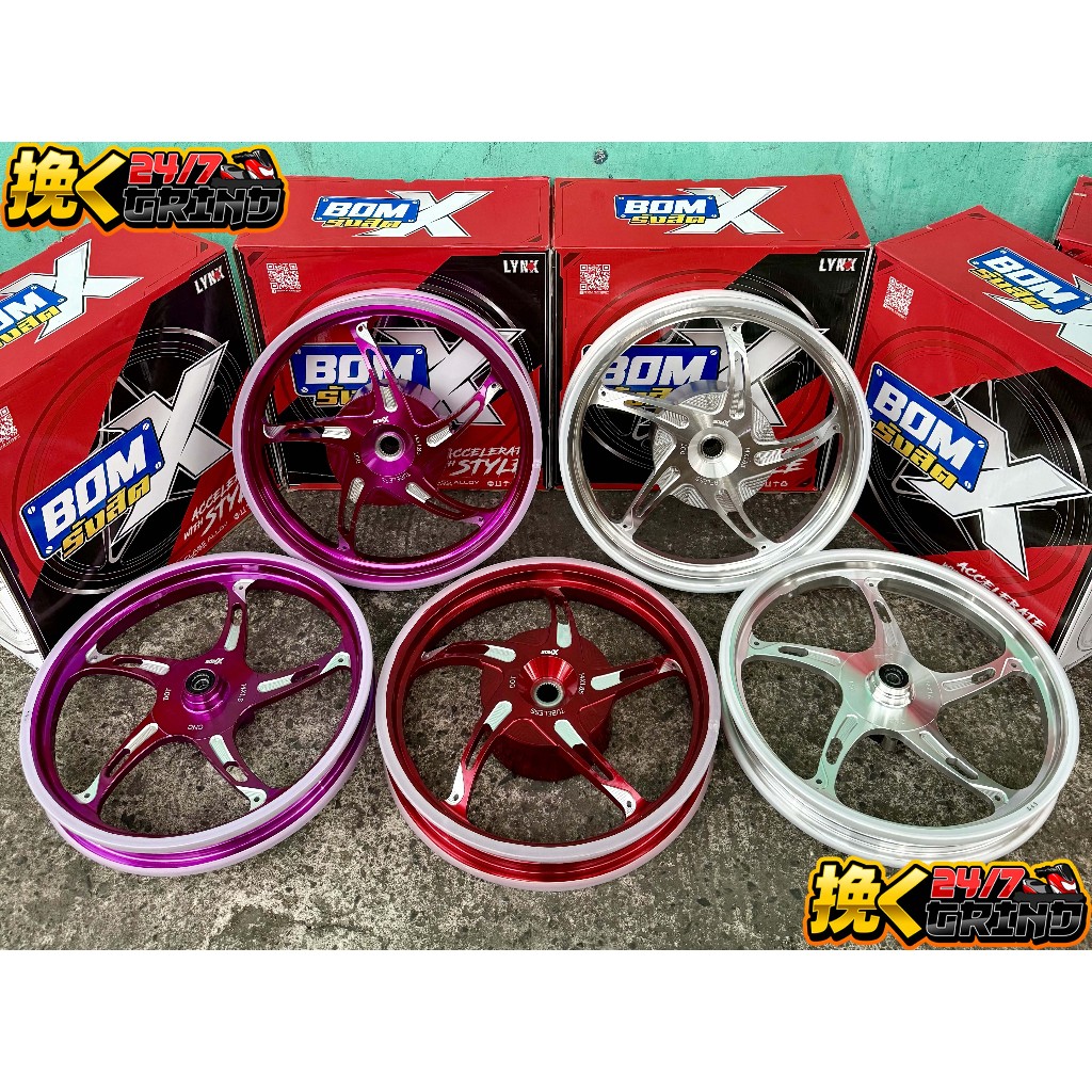 BOM RANGSIT MAGS HYDRA For Honda Click 125/ 150 v1 v2 v3 (5 Spokes) | Shopee Philippines