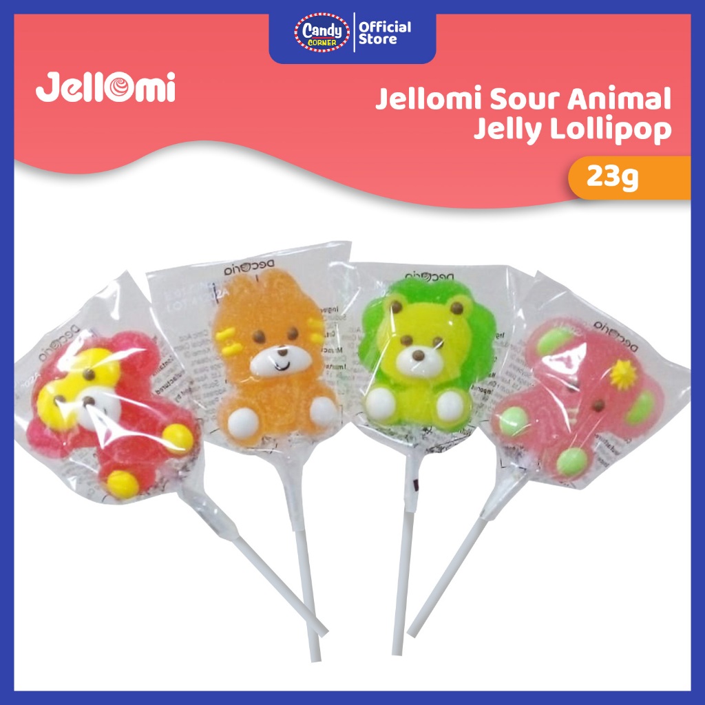 Jellomi Jelly Gummy Lollipop Candy Corner | Shopee Philippines