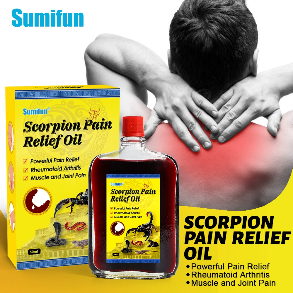 Sumifun Scorpion Joint Pain Relief Oil original Fast Relief for Muscle Pain Arthritis Massage ...