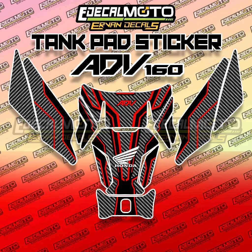 HONDA ADV 160 GAS TANK FULL DECALS STICKER | Shopee Philippines