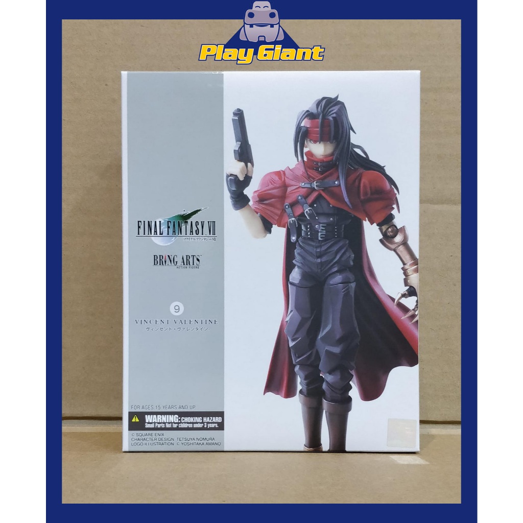 Square Enix Bring Arts Vincent Valentine (Final Fantasy VII) Action ...