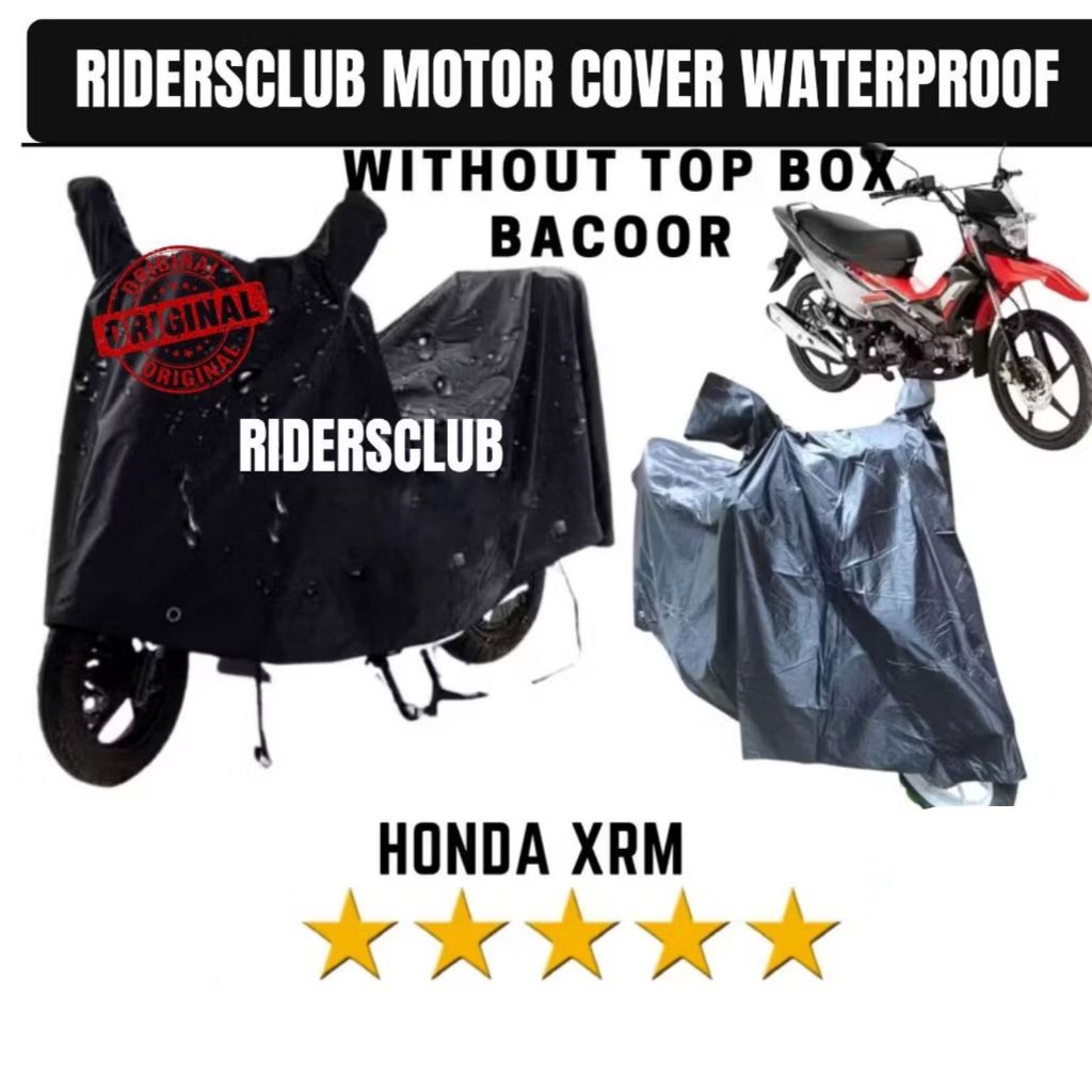 HONDA XRM 125 MOTOR COVER WATERPROOF / HONDA XRM 125 MOTORCYCLE COVER ...